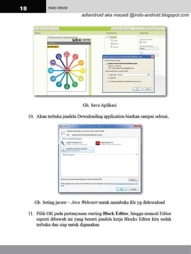 Hello world app inventor | PDF