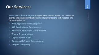 Hello world technologies | PPTX