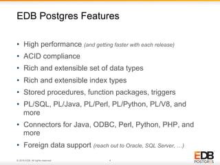 Hello World with EDB Postgres | PPT