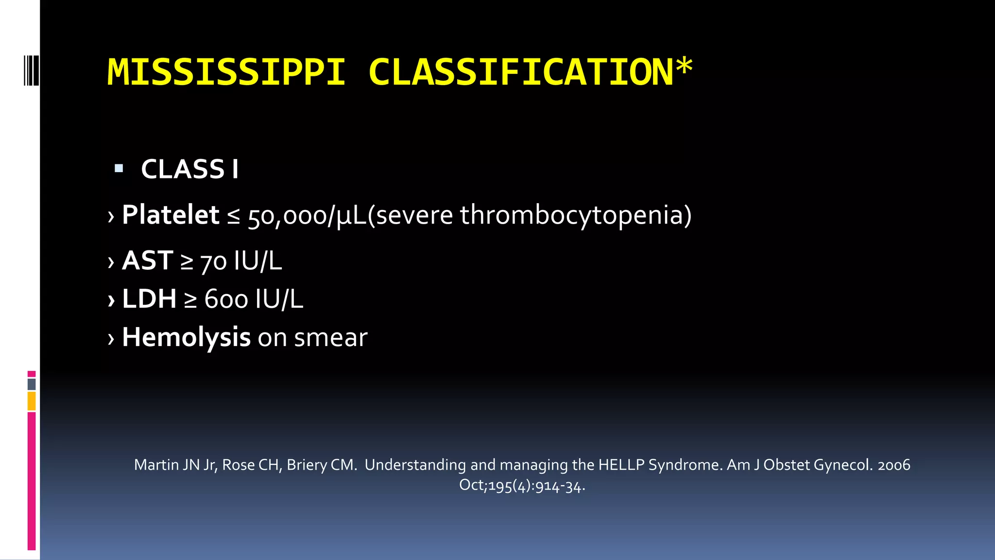 HELLP SYNDROME | PPTX