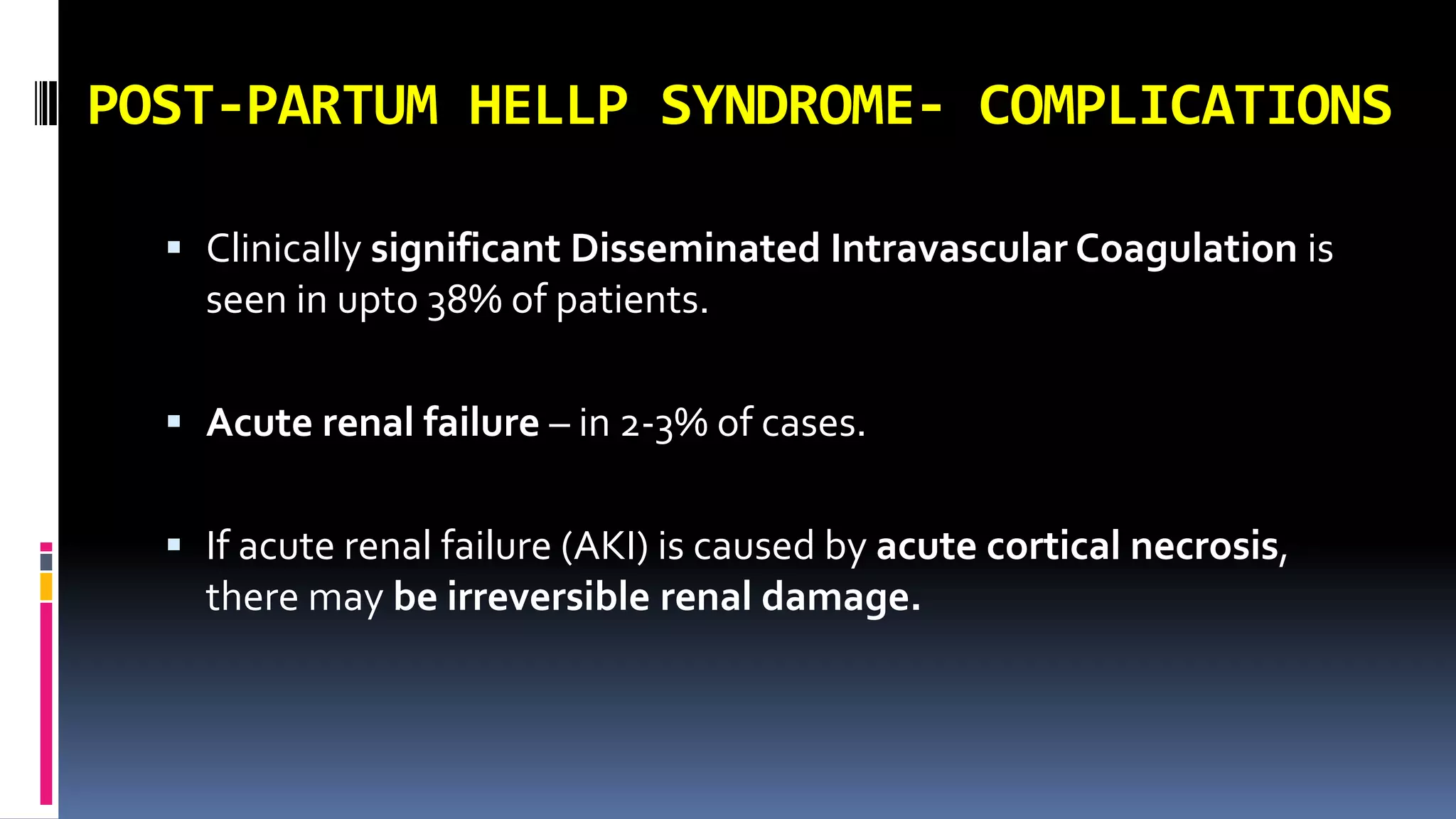 HELLP SYNDROME | PPTX