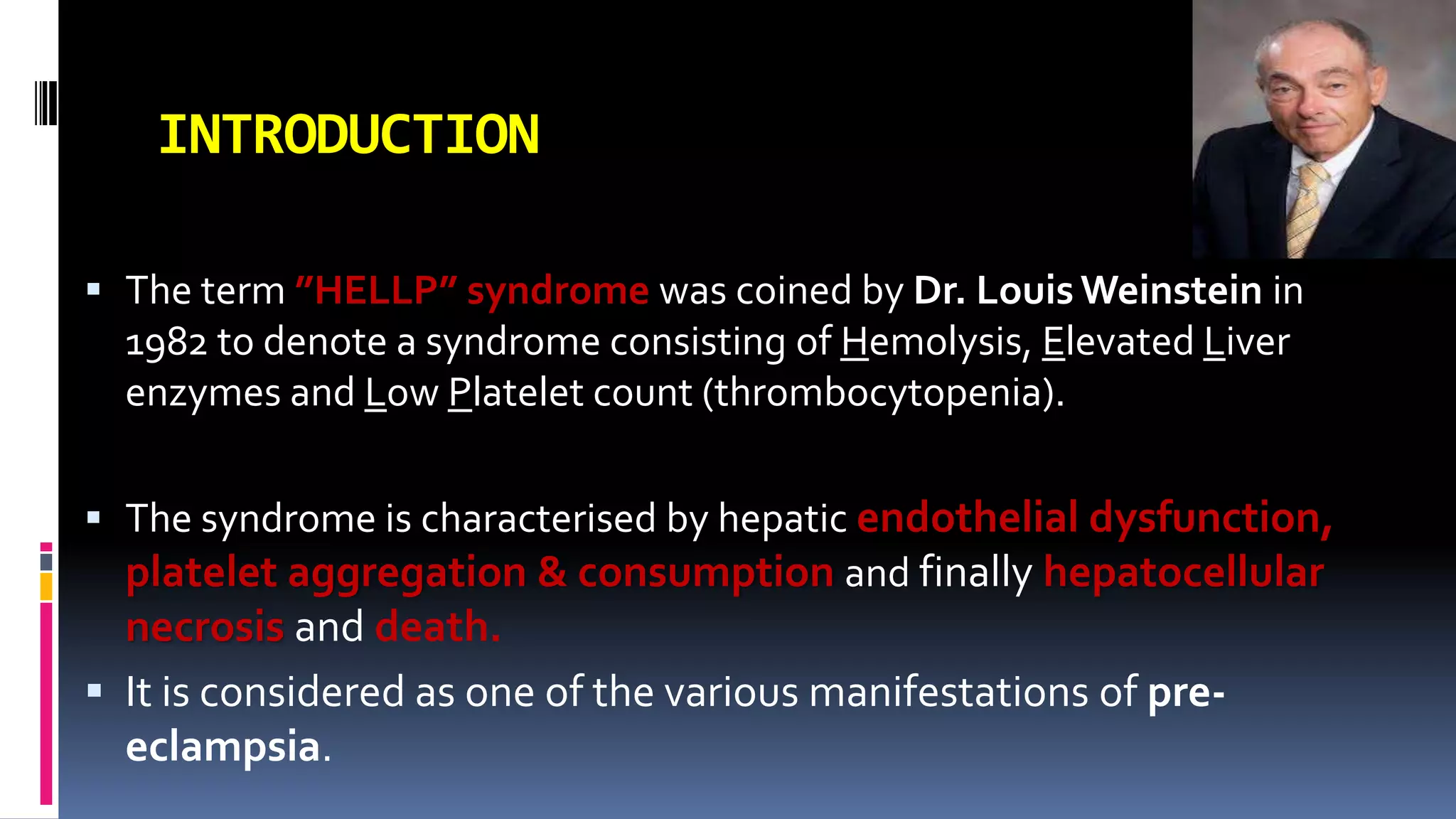 HELLP SYNDROME | PPTX