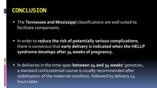 HELLP SYNDROME | PPTX