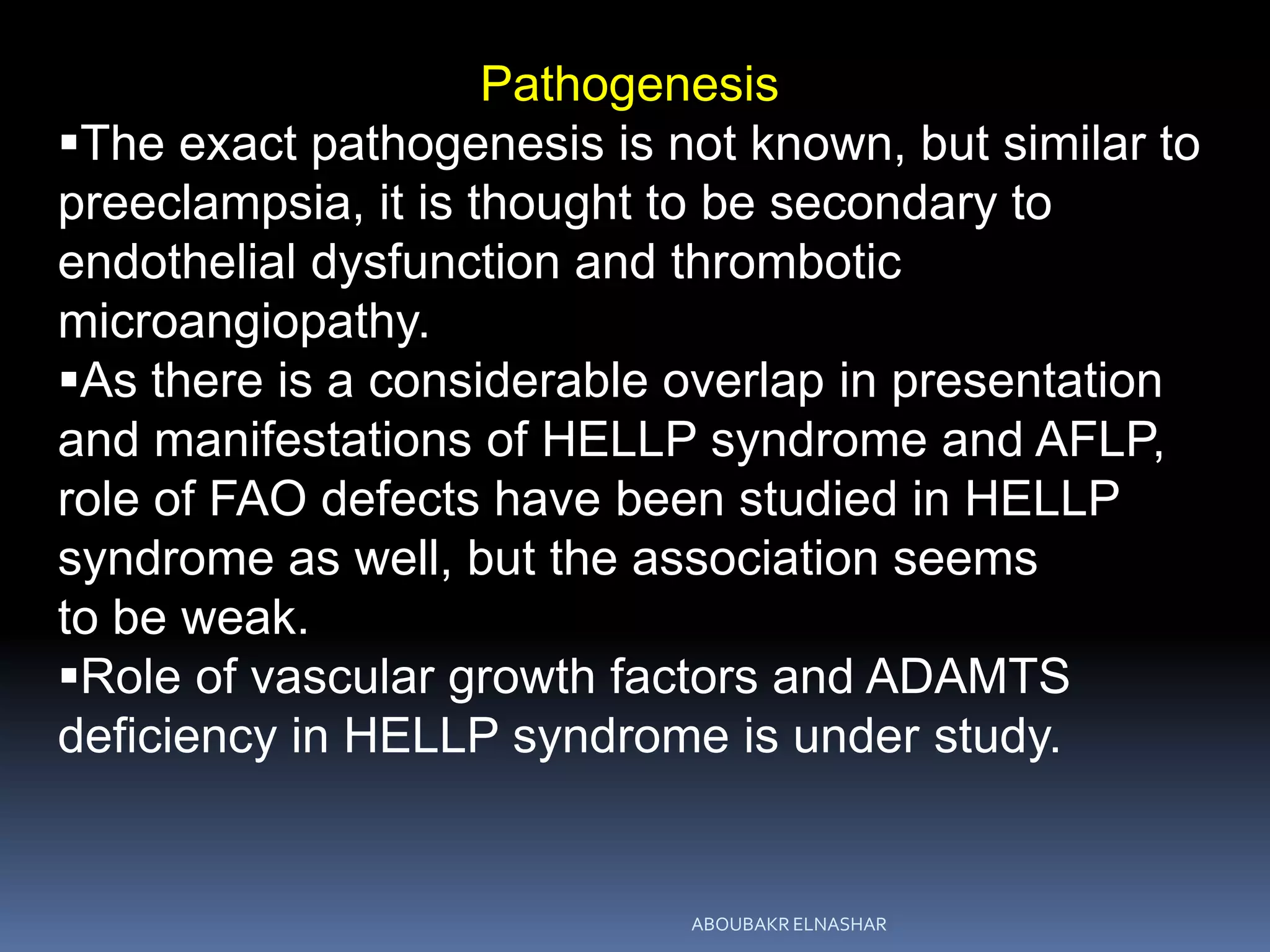HELLP SYNDROME | PDF