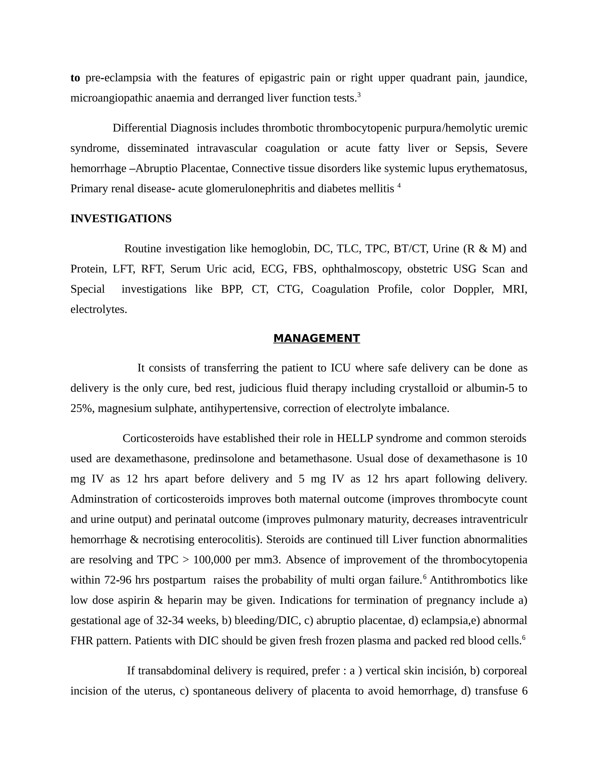 Hellp syndrome | PDF