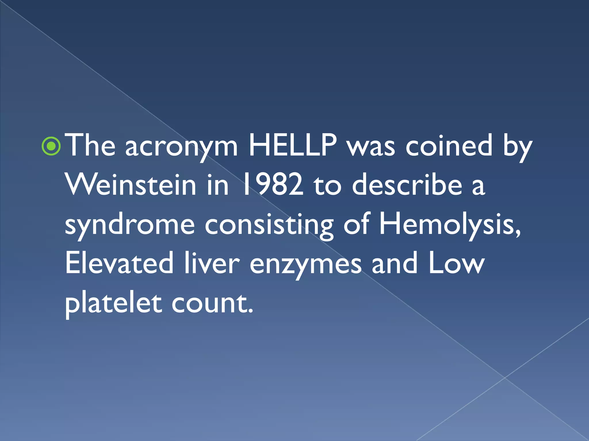 Hellp syndrome | PPTX
