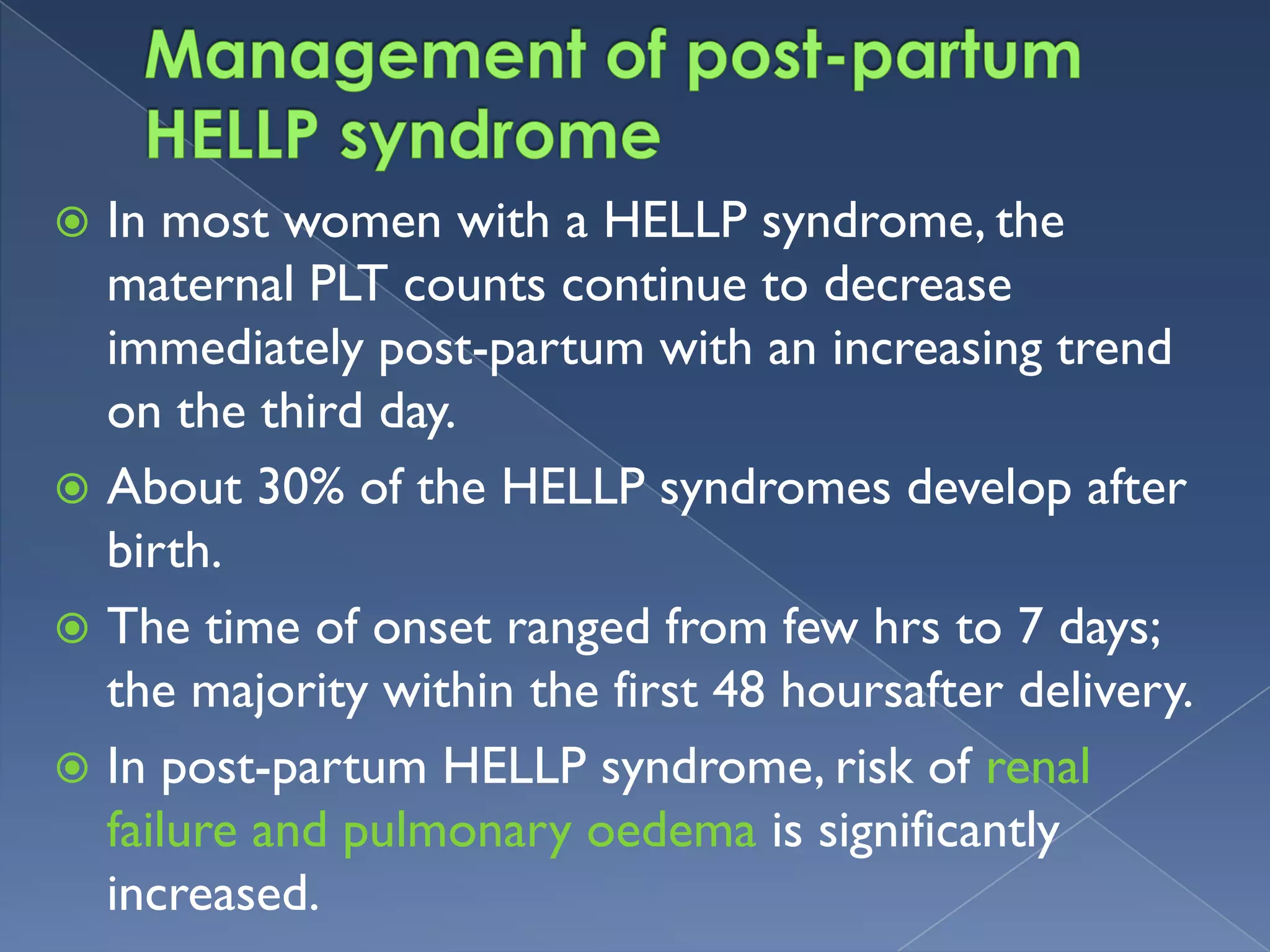 Hellp syndrome | PPTX