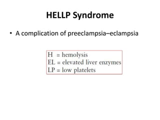Hellp syndrome | PPTX