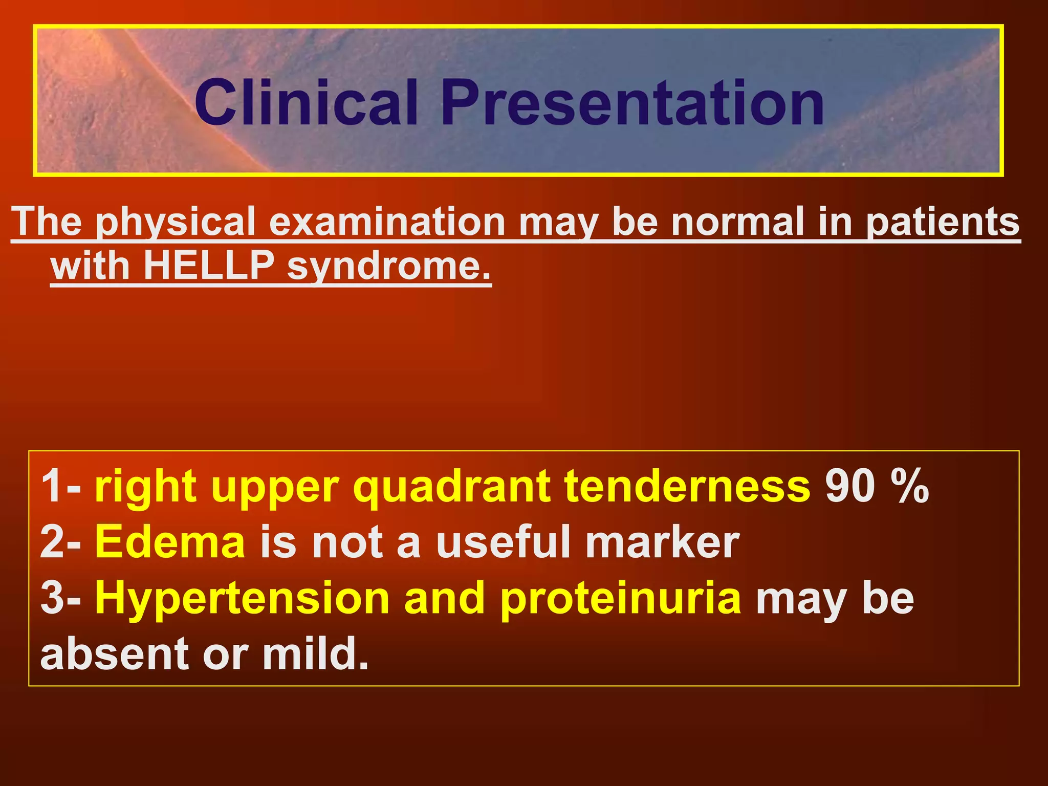 HELLP syndrome | PPT