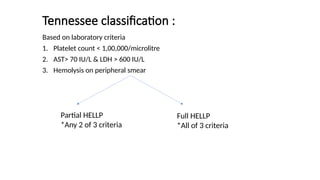 HELLP SYNDROME.pptx....................... | PPTX
