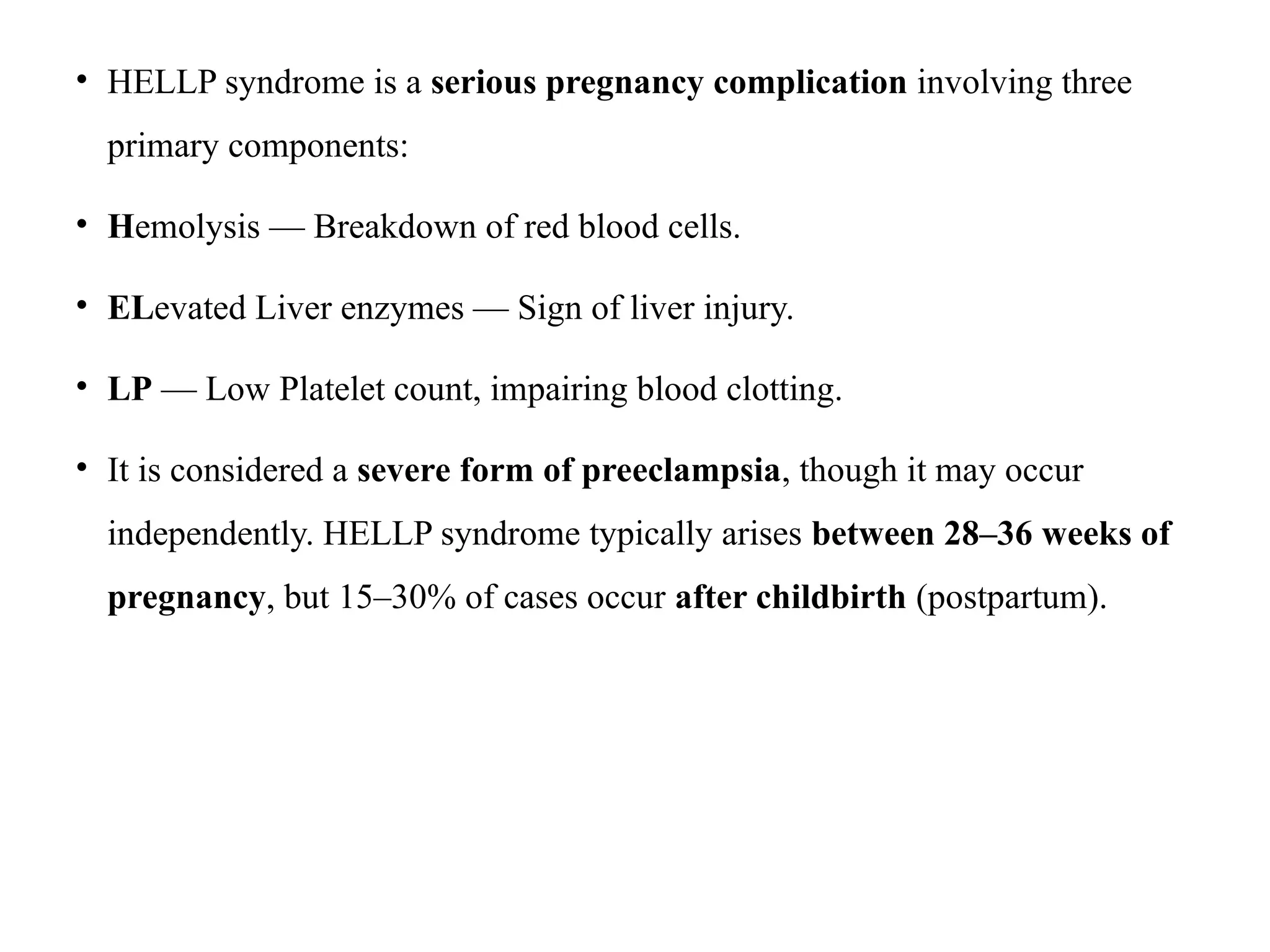 HELLP SYNDROME-RARE COMPLICATION OF PREGNANCY | PPTX