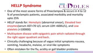 HELLP Syndrome Powerpoint from the perspective of obgyn | PDF