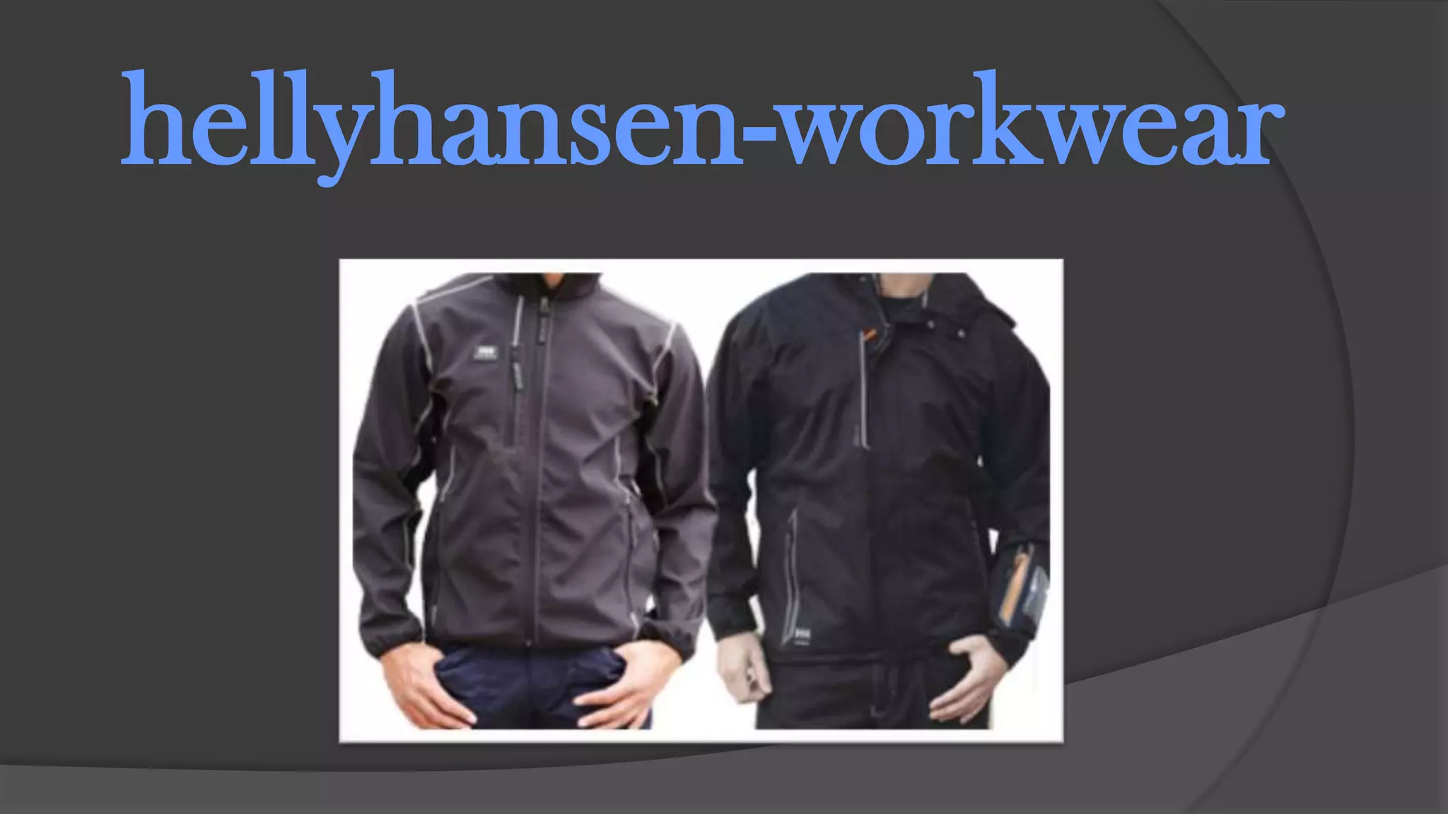 Hellyhansen workwear | PPTX