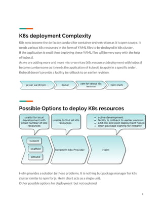 Helm chart-introduction | PDF | Cloud Computing | Internet