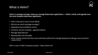 Leveraging Helm to manage Deployments on Kubernetes | PPTX | Cloud ...