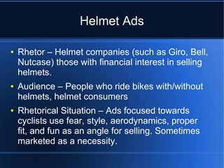 Helmet adspresentation | PDF