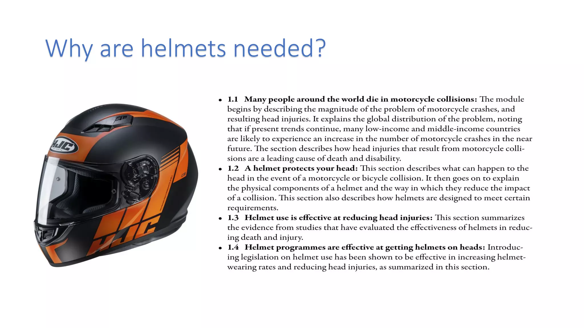 Helmets: Project Information | PDF