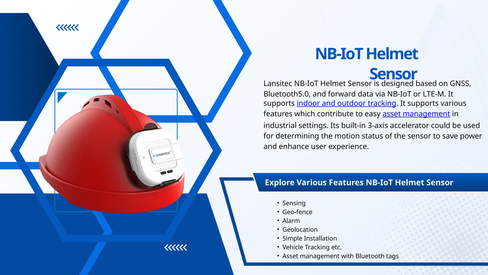 Helmet Hard Hat Tracker Sensor - Construction Site Employee Tracking | PPTX