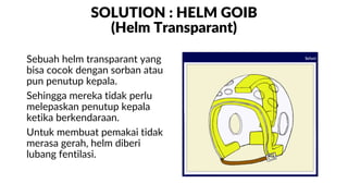 Helm Goib (Helm Transparan) | PDF