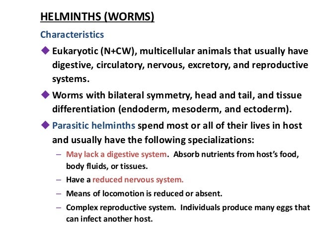Helminth introduction