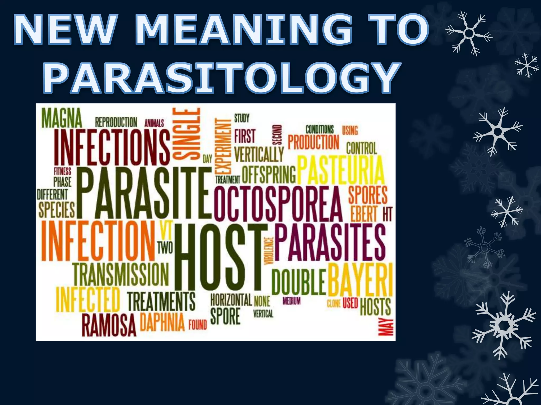 Helminthes- a new meaning to parasitology | PPTX
