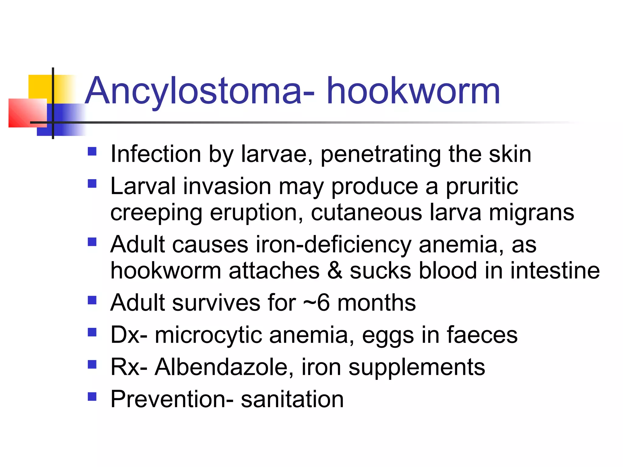 Helminthiasis | PPT