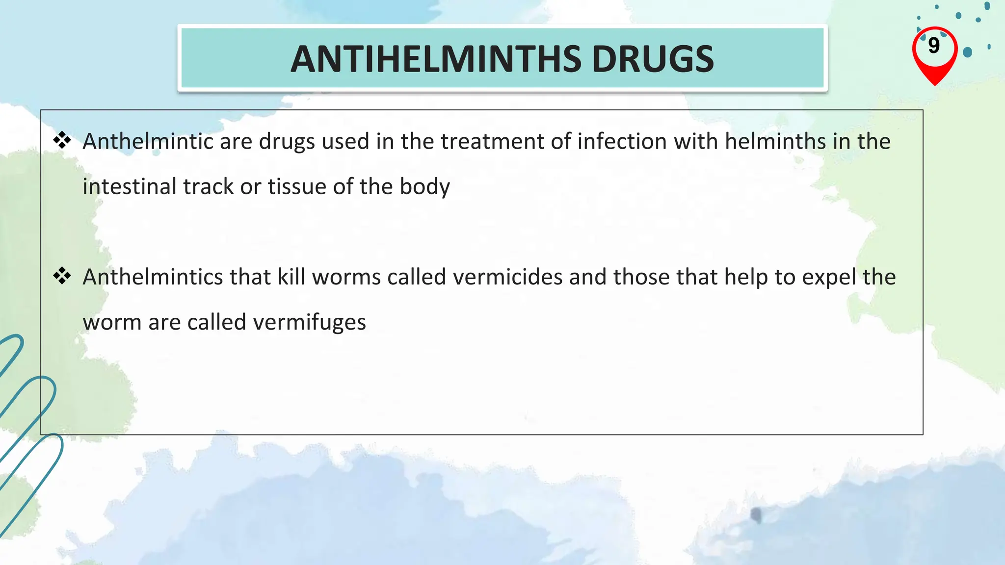 Anthelmintic Drugs ( antihelminthics) .pptx