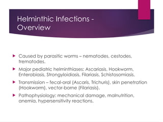 Helminthic and congenital infections.pptx