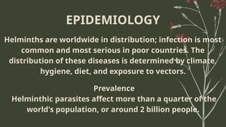 HELMINTHIC DISEASES - MRS. EMY/PPT -WORM | PPT
