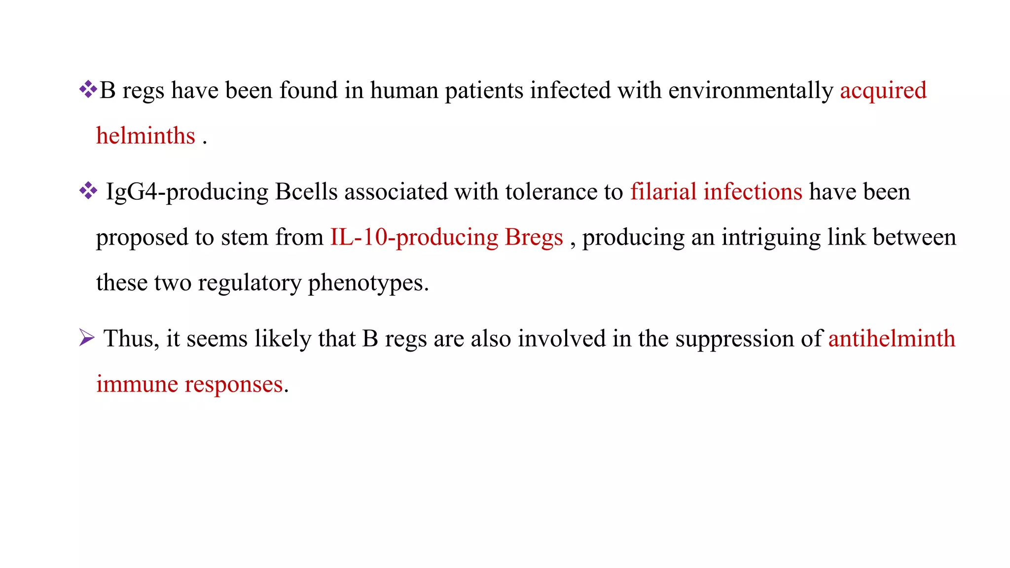 Helminth infections and host immune regulation | PPTX