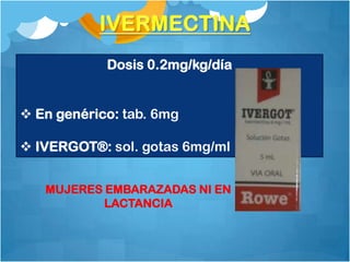 parasitosis tratamientos helmintiasis y protozoos | PPTX