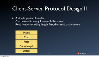 Security and performance designs for client-server communications | PPT