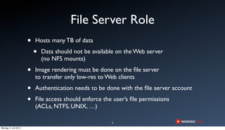 Security and performance designs for client-server communications | PPT