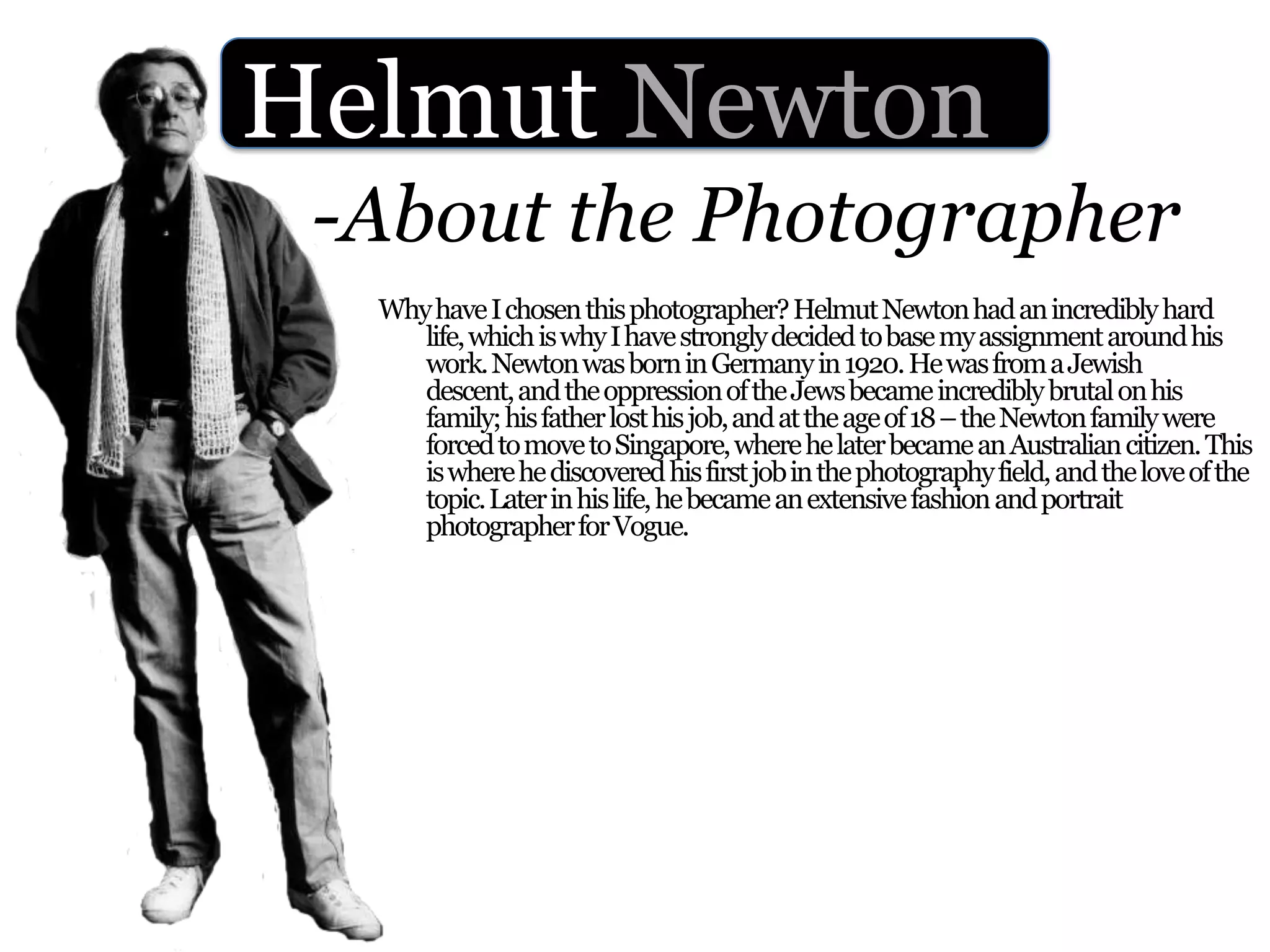 Helmut Newton | PPTX