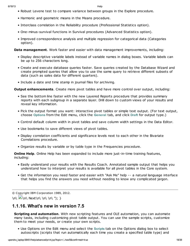 spss Help | PDF