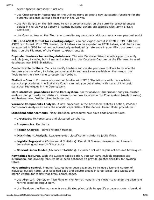 spss Help | PDF