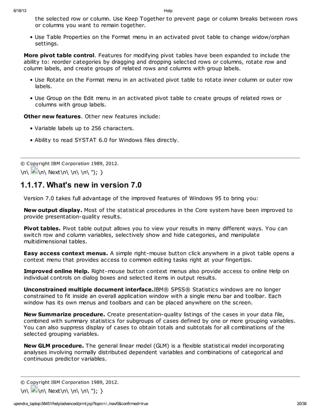 spss Help | PDF