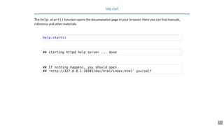 How to get help in R? | PPT