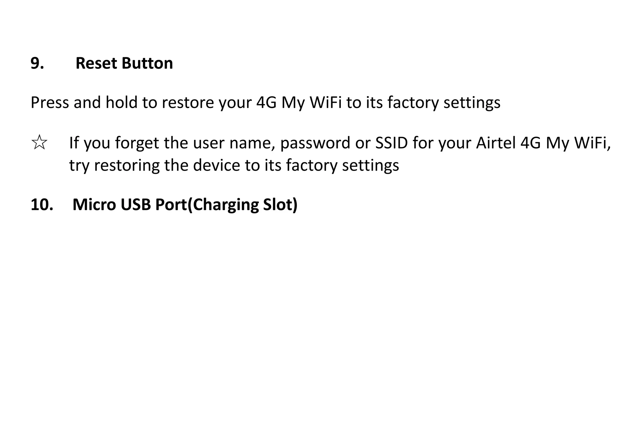 Help & airtel manual | PDF