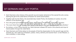 Energy Healing – Violet Flame Healing by Ms. Ashwini Chube | PPT