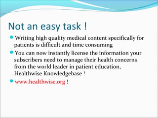 Why are Indian hospital websites so bad ? | PPT