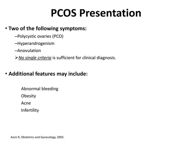Management of PCOS in Unani System of Medicine by Dr. Shaikh Nikhat ...