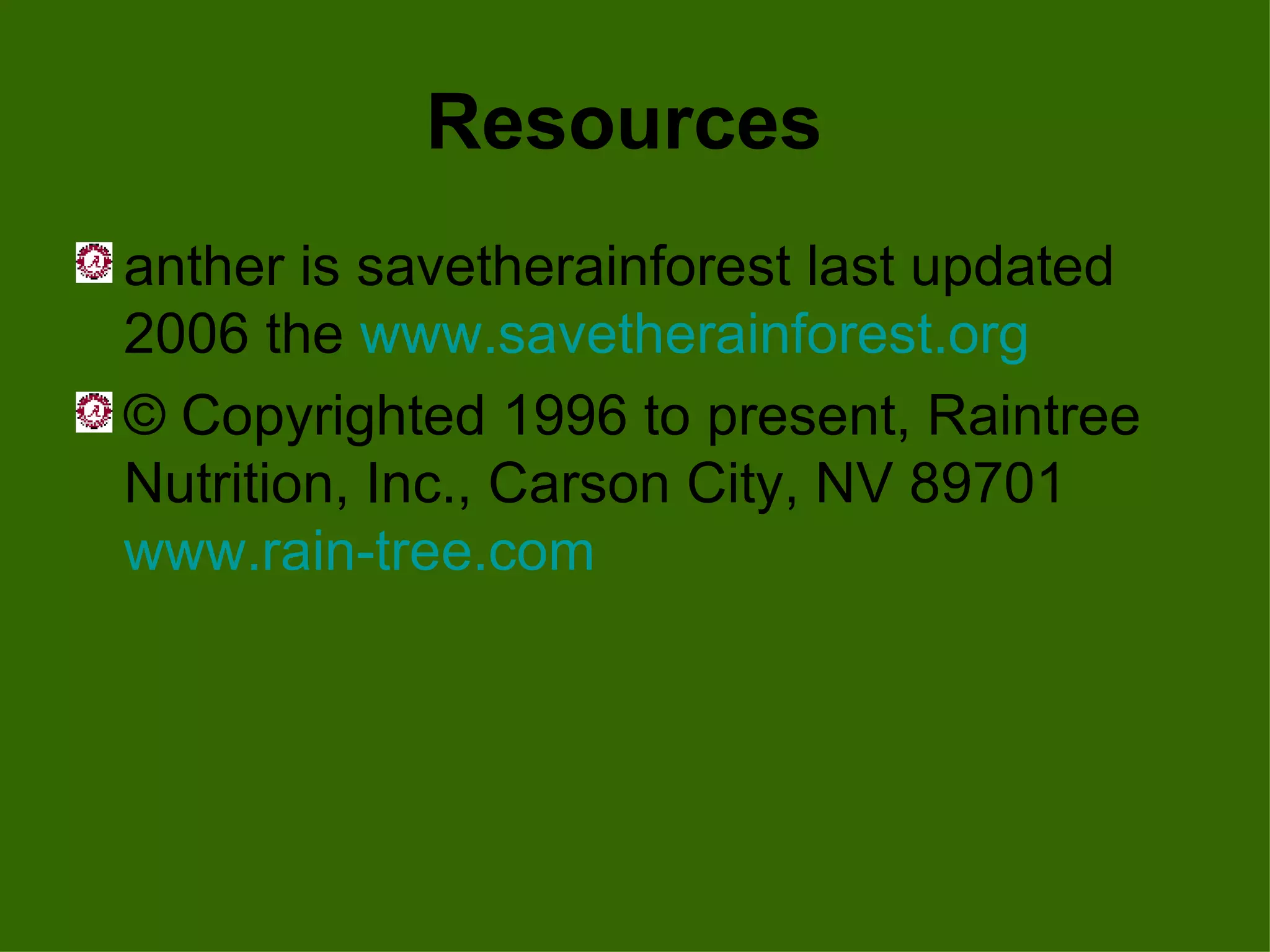 Help Save The Rainforest! | PPT