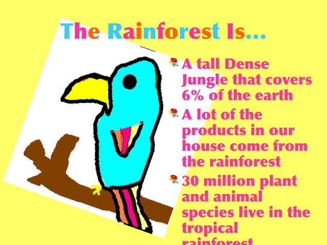 Help Save The Rainforest | PPT