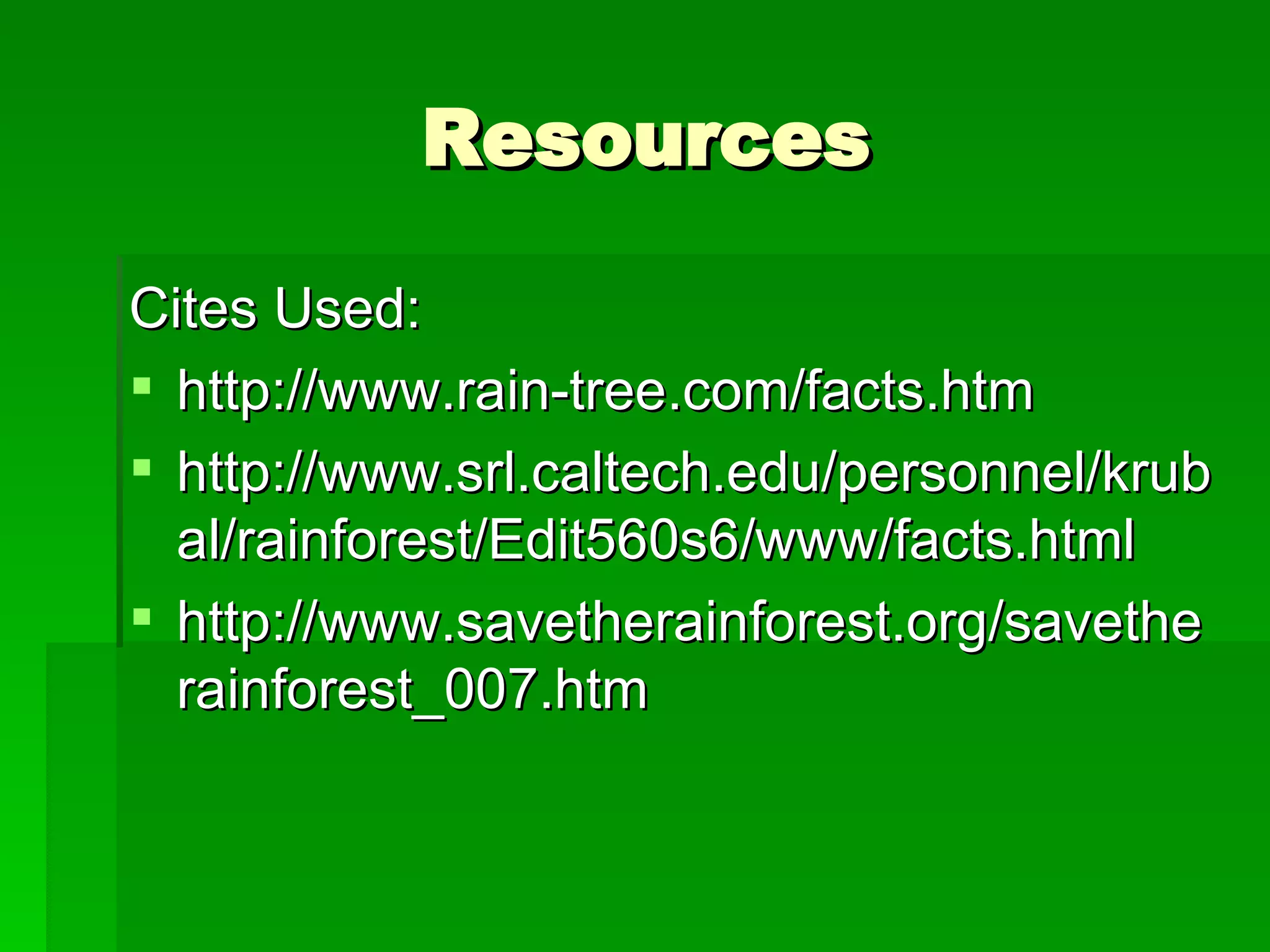 Help Save The Rainforest | PPT | Gardening | Home & Garden