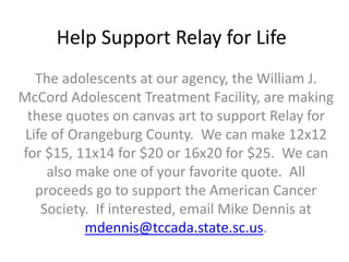 Relay For Life Quotes