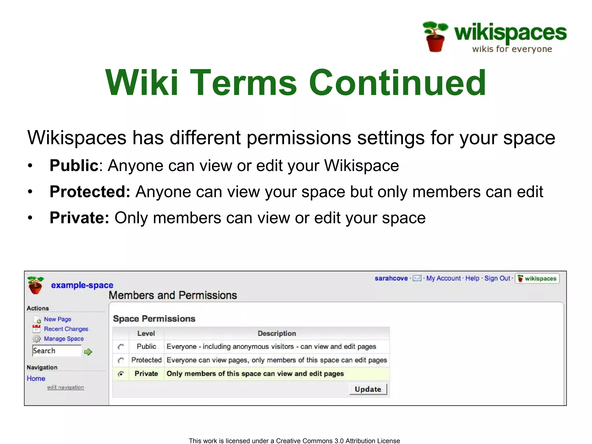 Help Wikispaces Teacher Presentation | PPT