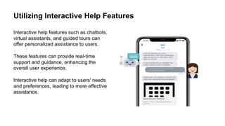 HELP AND USER DOCUMENTATION OF HCI SUBJECT pptx | PPTX