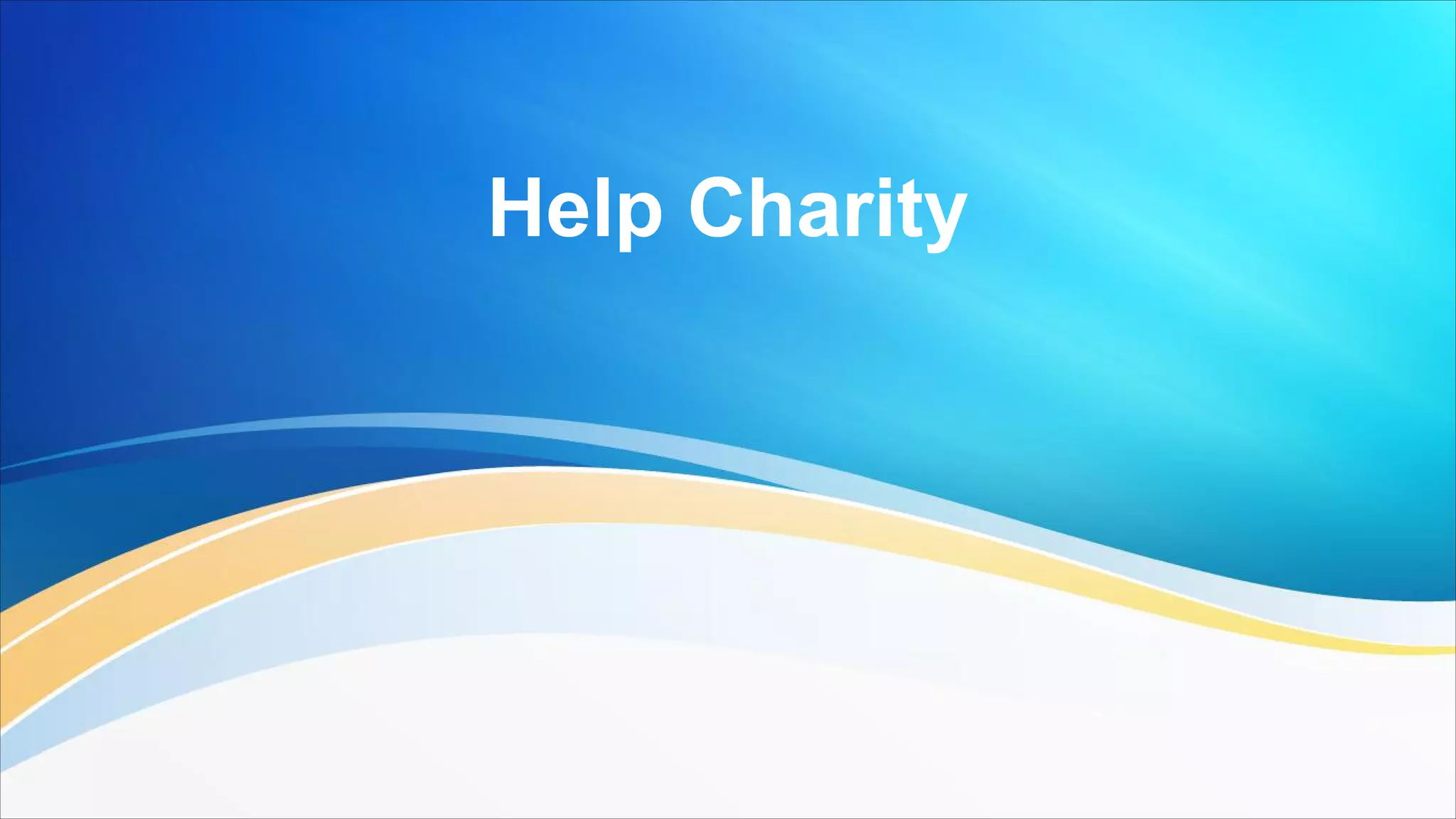 Help charity | PDF