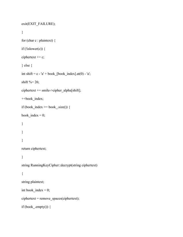 Help create the vcipher-h and vcipher-cc files for the vigenere cipher ...
